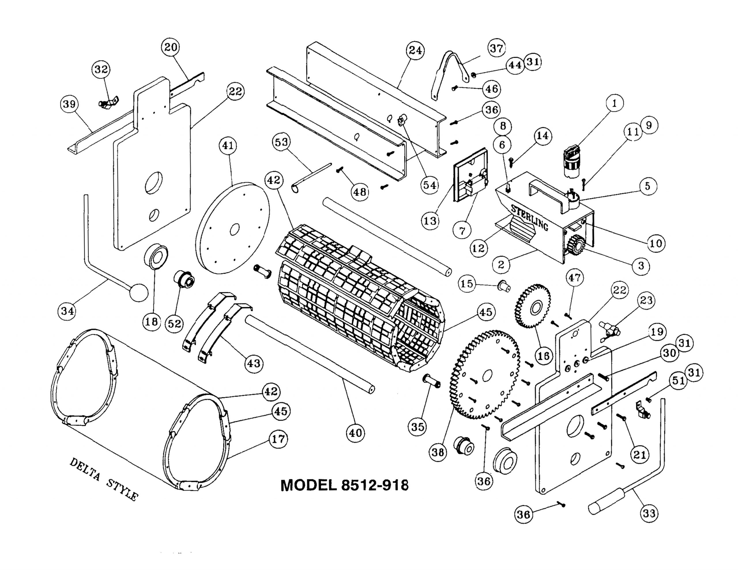 Sterling Systems, Model 918 Plating Barrel – Biganodes