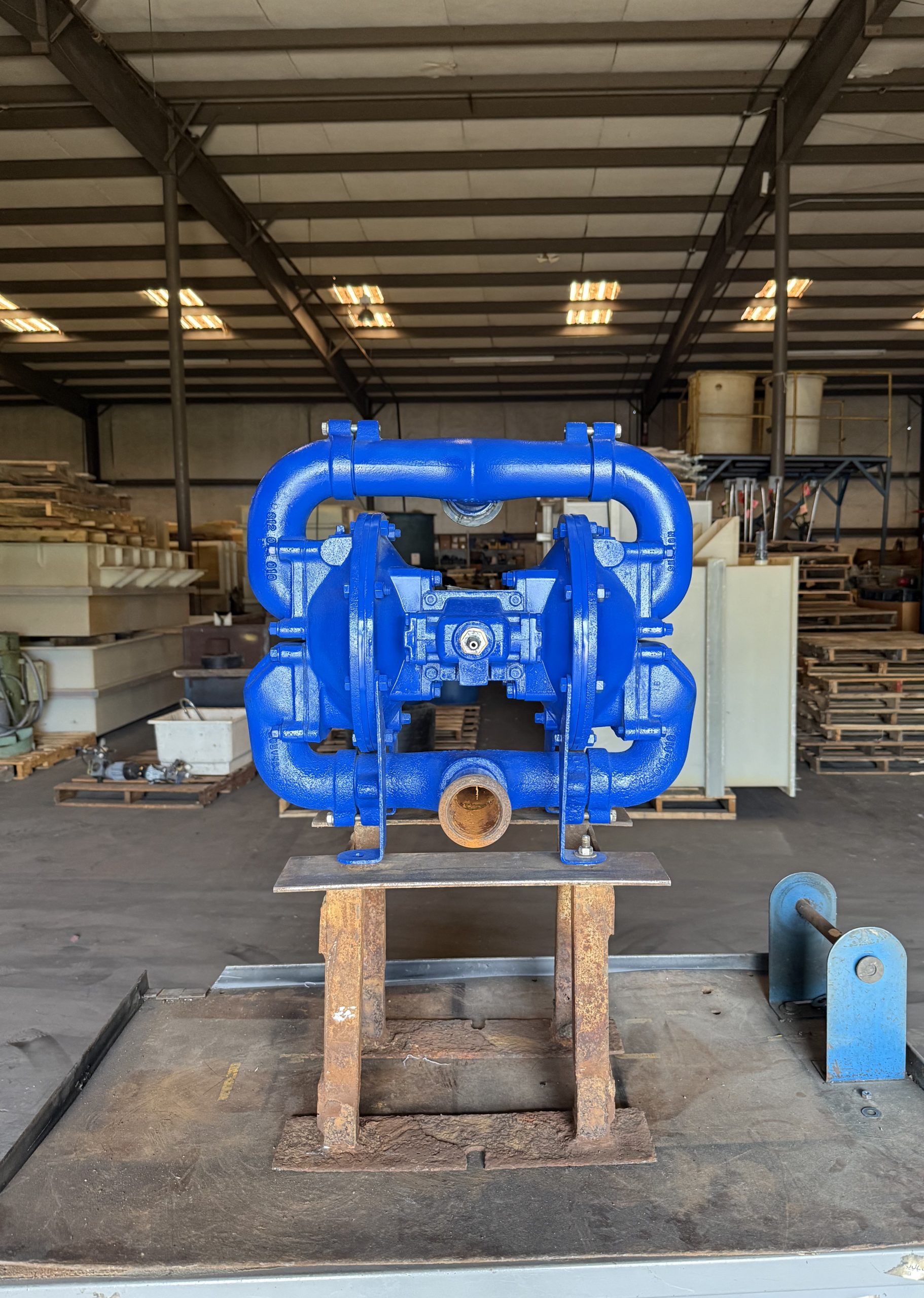 Used: Warren Rupp-Sandpiper, 2″ Cast Iron AOD Pump – Biganodes